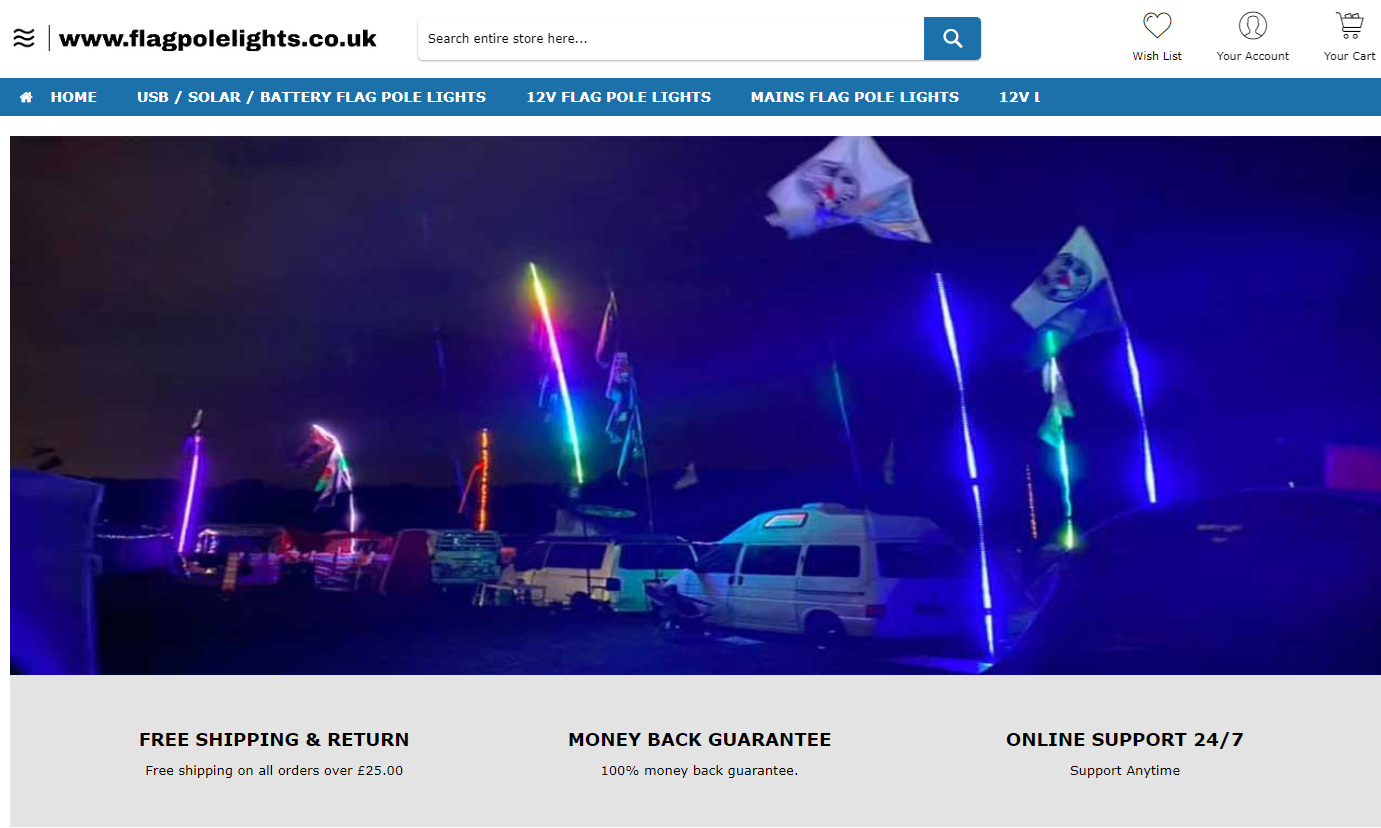 mains-digital-8m-flag-pole-led-dream-lights-ir-remote-controlled ...